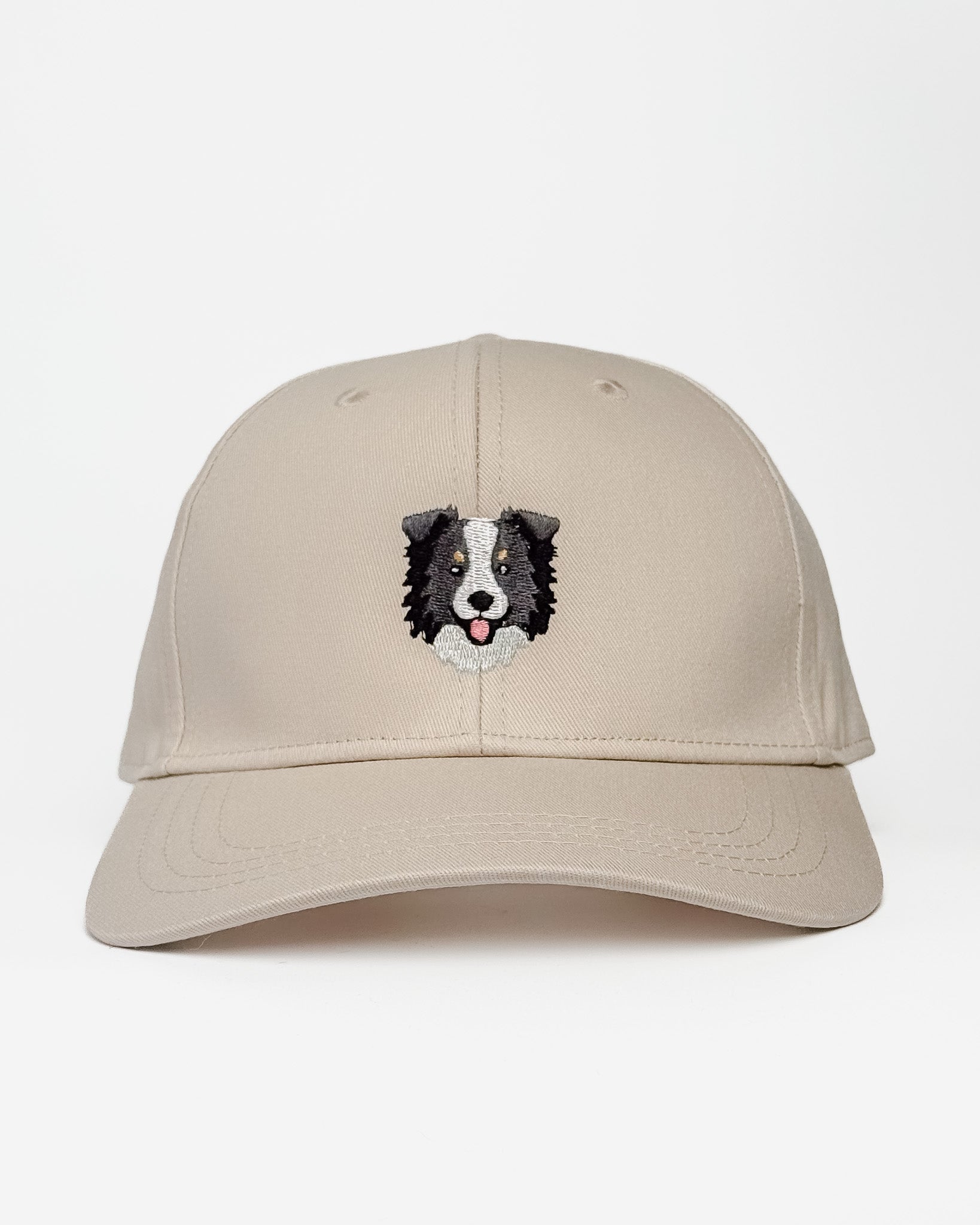 Border Collie Embroidered Cap – Hachiko Basic Cap